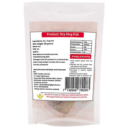 Buy Octorika Dry King Fish - Rich In Protein & Omega 3 Fatty Acids ...