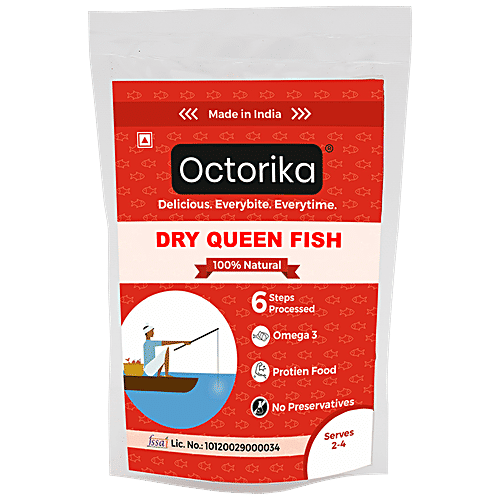 Buy Octorika Dry Queen Fish - Rich In Protein & Omega 3 Fatty Acids ...