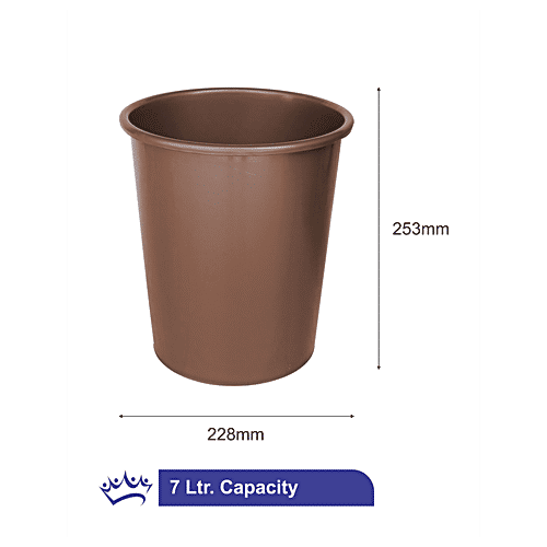 Buy Princeware Waste/Dustbin/Bucket - Deluxe, 100% Virgin Plastic ...