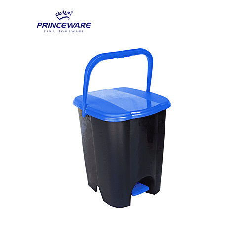 Buy Princeware Garbage Bucket/Dustbin - Square, 100% Virgin Plastic ...