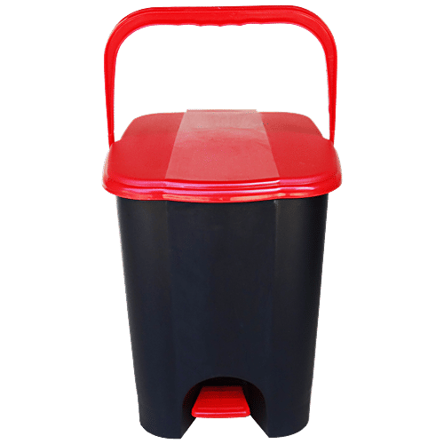 Buy Princeware Garbage Bucket/Dustbin - Square, 100% Virgin Plastic ...