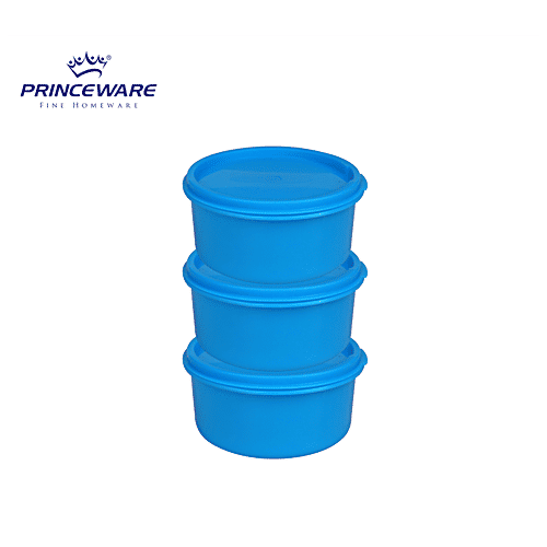 Buy Princeware Store Fresh Round Container - Plastic, Durable, BPA Free ...