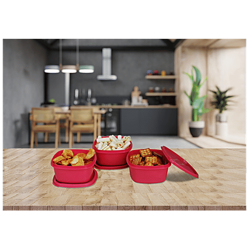 Buy Princeware Store Fresh Square Container - Plastic, Durable, BPA ...