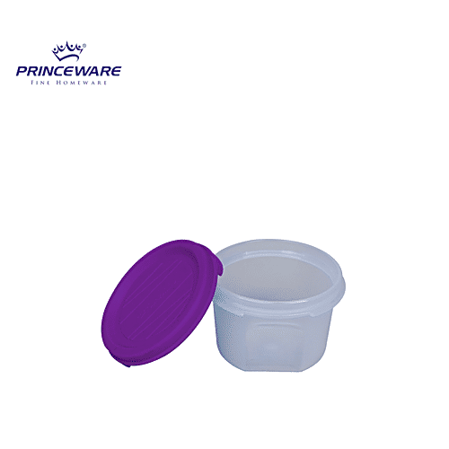 Buy Princeware Easy Store Round Package Container - Plastic, Leakproof ...