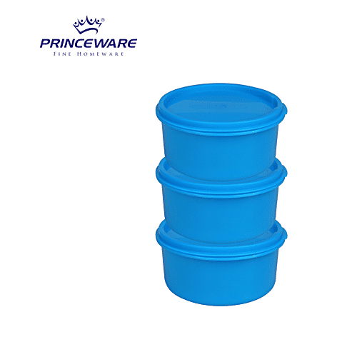Buy Princeware Store Fresh Round Package Container - Plastic, Durable ...