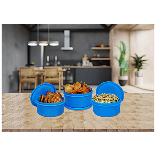 Buy Princeware Store Fresh Round Package Container - Plastic, Durable ...