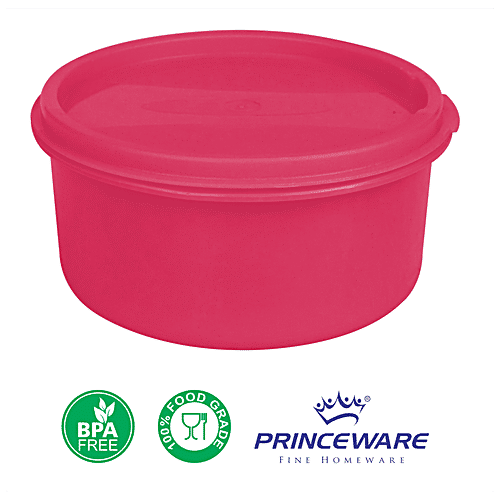 Buy Princeware Store Fresh Round Package Container - Plastic, Durable ...