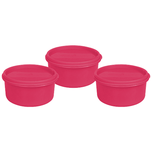 Buy Princeware Store Fresh Round Package Container - Plastic, Durable ...