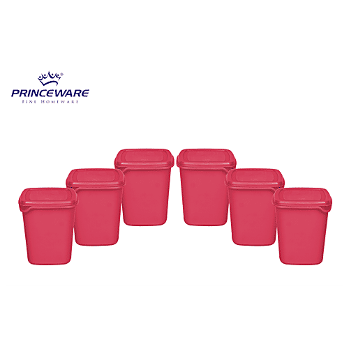 Buy Princeware Pilot Container - Plastic, Durable, BPA Free, Pink ...
