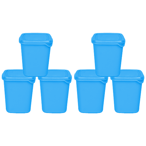 Buy Princeware Pilot Container - Plastic, Durable, BPA Free, Blue ...