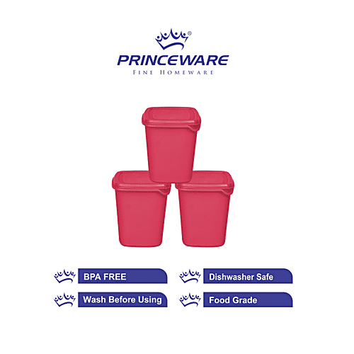 Buy Princeware Pilot Package Container - Plastic, Durable, BPA Free ...