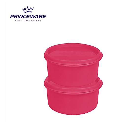 Buy Princeware Store Fresh Round Container - Plastic, Durable, BPA Free ...
