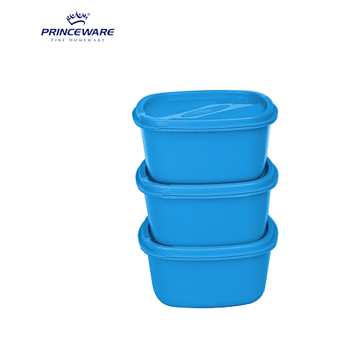 Buy Princeware Store Fresh Square Package Container - Plastic, Durable ...