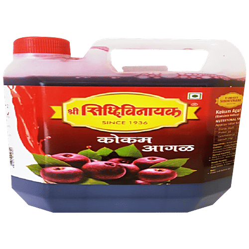 Buy Shree Siddhivinayak Kokum Aagal - Cooling Digestive Drink, Tangy ...