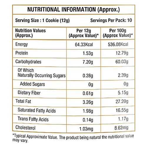Buy Nourishvitals Multigrain Cookies - Sugar Free, No Added Sugar ...