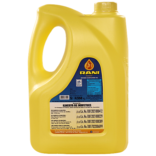 Buy Rani RANI REFINED SUNFLOWER OIL 5 LTR JAR Online at Best Price of ...
