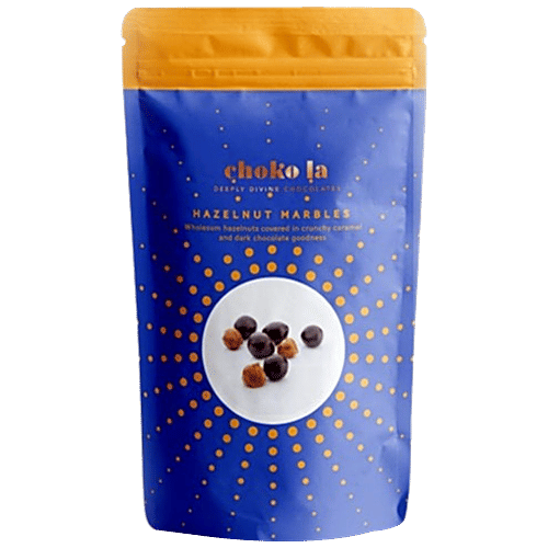 Buy Chokola Hazelnut Vegan Marbles - Goodness Of Crunchy Caramel & Dark ...