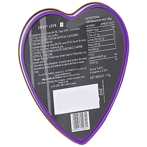 Buy Chokola Sweet Love - Premium, Rich Chocolate, Gift For Celebrations ...