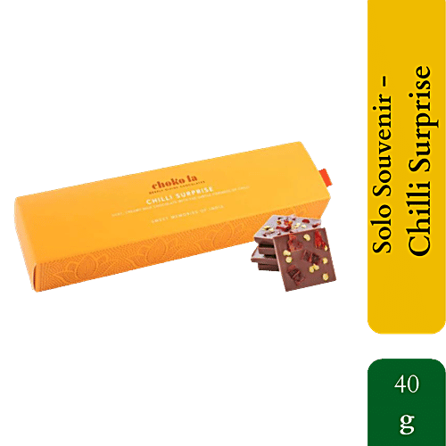 Buy Chokola Solo Souvenir - Chilli Surprise, Silky, Creamy Milk ...