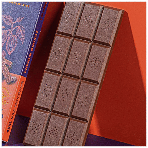 Buy Chokola French Biscuit 45% Milk Chocolate - Light, Crunchy, Smooth ...