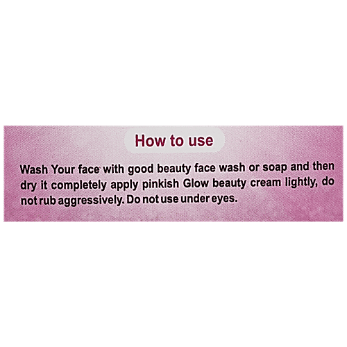 Buy Queue Pinkish Glow Skin Whitening Cream - Removes Acne, Wrinkles ...