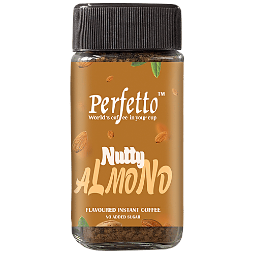 Buy Perfetto Flavoured Instant Coffee - Nutty Almond, Intense Aroma ...
