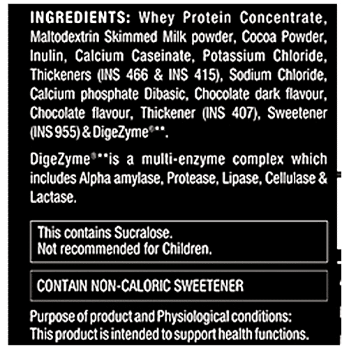 Buy MuscleXP Beginner's Whey Protein Powder With Inulin, Minerals ...