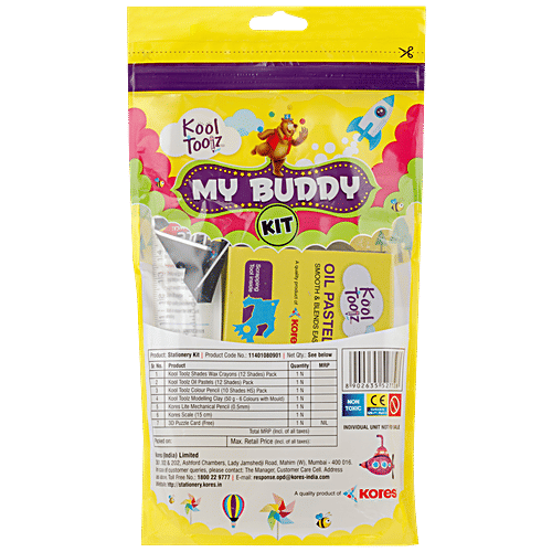 Buy Kores My Buddy School Kit With Clay Online at Best Price of Rs 89 ...