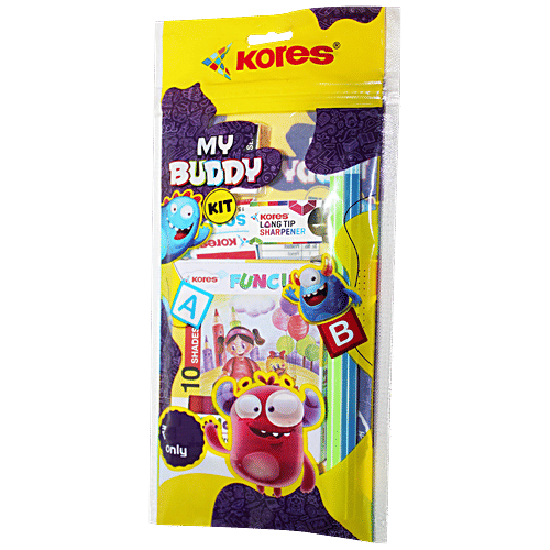 Buy Kores My Buddy School Stationery Kit - 49 Online at Best Price of ...