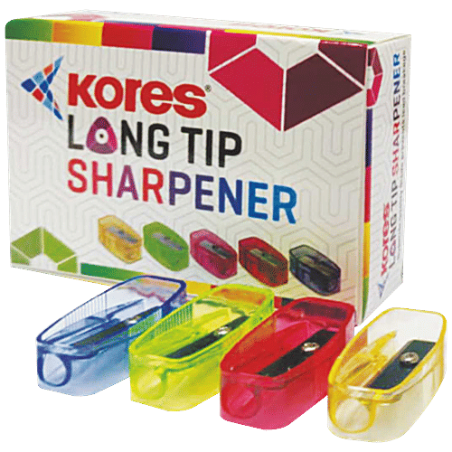 Buy Kores Long Tip Sharpener - For Clean Shart Pencil Tips Online at ...