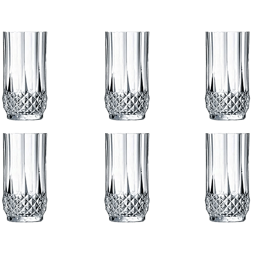 Buy Cristal D'Arques Long Champ Water Glass - 28 CL, Transparent ...