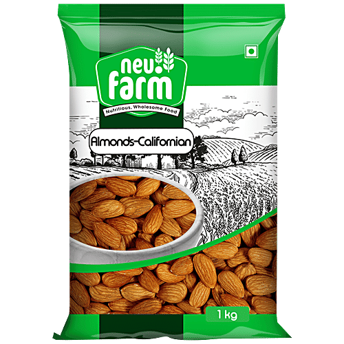 Buy neu.farm Almonds/Badam - Californian, 100% Natural, Nutrient Rich ...