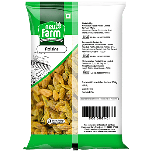 Buy neu.farm Raisins/Kishmish Indian - Nutritious, Wholesome Online at ...