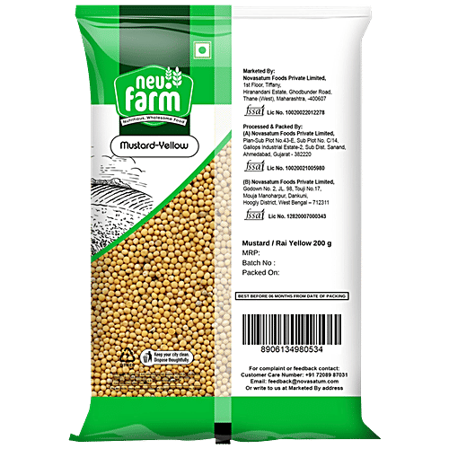 Buy neu.farm Mustard / Rai Yellow - Adds Flavour Online at Best Price ...