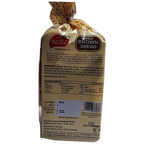 Buy Nasta Multi Grain Bread - Soft, Healthy, High In Fibre, No Trans ...