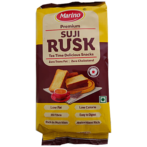 Buy Marino Premium Suji Rusk - Rich In Antioxidants & Fibre, Low Fat ...