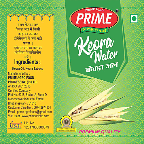 Buy Prime Keora Water - Enhancing Aroma, Flavouring Agent Online at ...