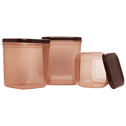 Buy Asian Supremo Storage Container - Shrink, Flora, Brown, Plastic ...