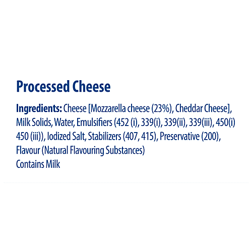 Buy PRESIDENT Mozzarella Cheese Slice - Processed, Premium Online at ...