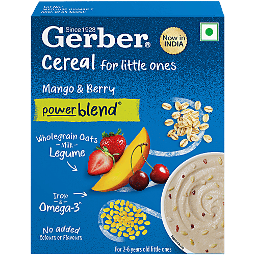 Buy Gerber Cereals - Mango & Berry, For 2-6 Year Old Kids Online at ...