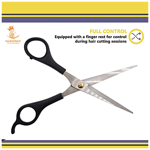 Buy MAJESTIQUE Multiuse Salon Scissor - Stainless Steel Razor, Sharp ...