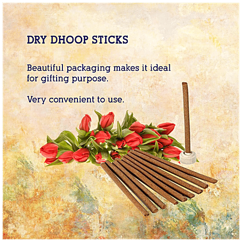Buy Hari Darshan Highly Scented Bamboo Less Dhoop Stick - Vibes ...