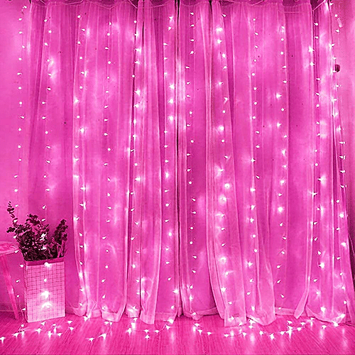 Buy Desidiya Pixel Rice Light - 40 Ft, Pink, Energy Efficient, For Home ...