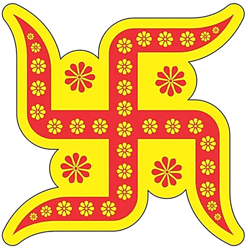 Buy Creative Space Diwali Swastik - Auspicious, For Decoration, Puja ...