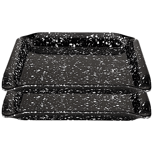 Buy DP Coral Snack Tray - Black Dot, Melamine Online at Best Price of ...