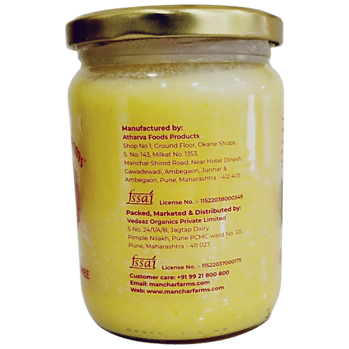 Buy Manchar Farms A2 Desi Gir Cow Ghee - Rich In Antioxidants, Boosts ...