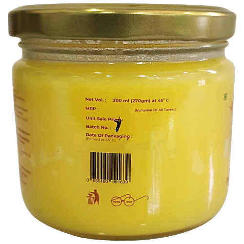 Buy Manchar Farms A2 Desi Gir Cow Ghee - Rich In Antioxidants, Boosts ...