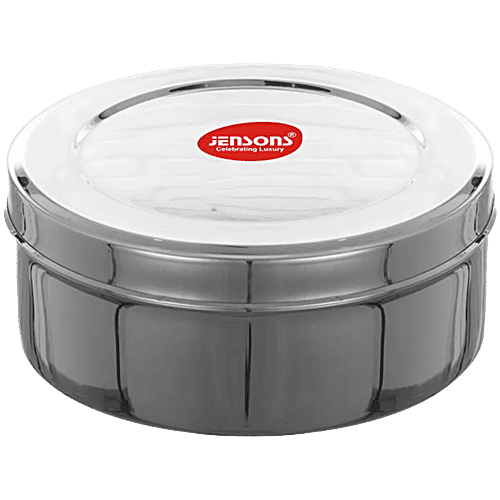 Buy Jensons Stainless Steel Puri Dabba - Strong, Durable, Rustproof, 18 ...