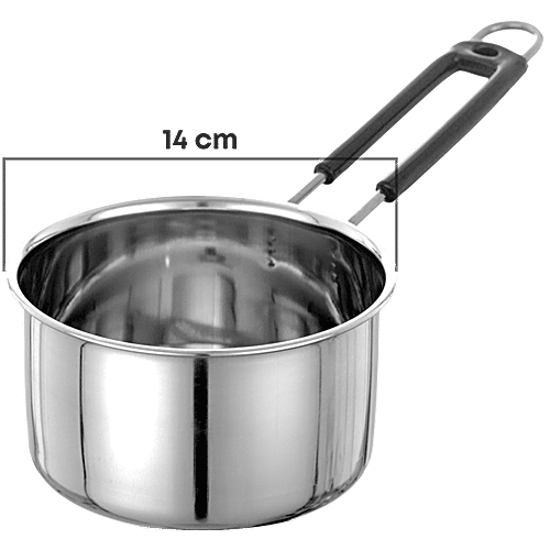 Buy Jensons Stainless Steel Sauce Pan - Strong, Durable, Induction Base ...