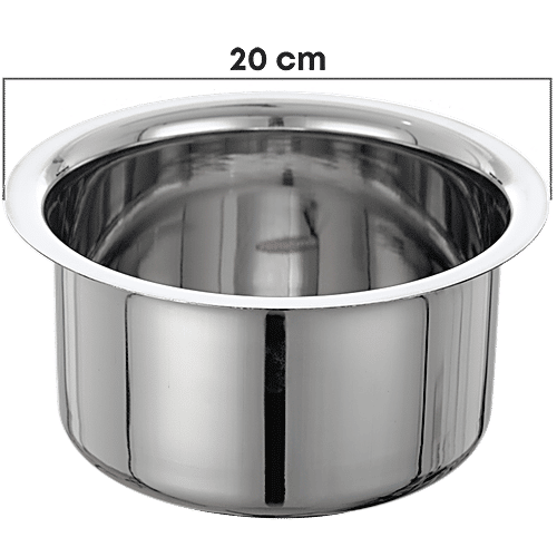 Buy Jensons Stainless Steel Flat Bottom Tope - Strong, Durable ...